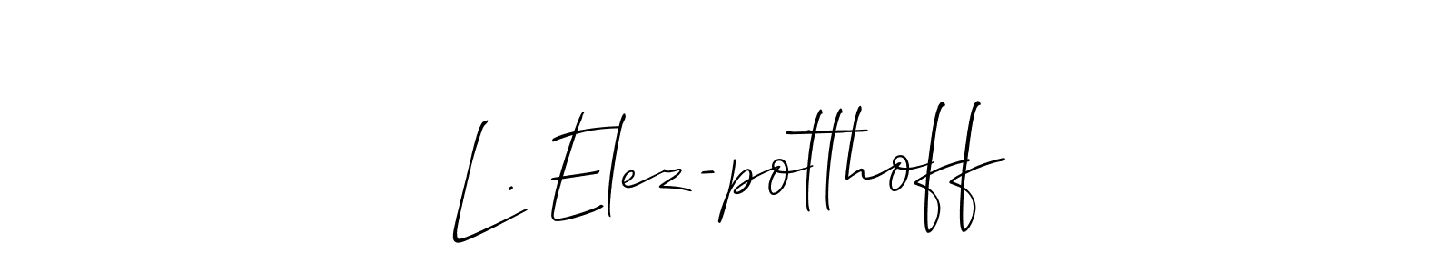 78+ L. Elez-potthoff Name Signature Style Ideas | Amazing Electronic Sign