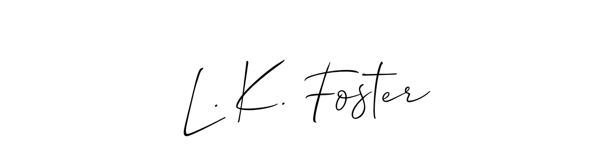 98+ L. K. Foster Name Signature Style Ideas | Fine eSign