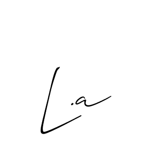 99+ L.a Name Signature Style Ideas | Wonderful E-Sign