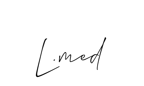 100+ L.med Name Signature Style Ideas | Amazing E-Signature