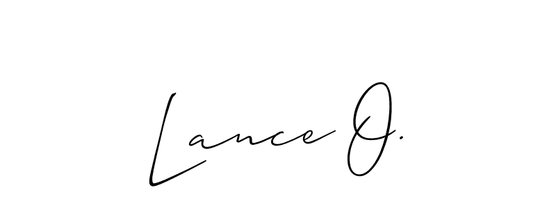 74+ Lance O. Name Signature Style Ideas | Fine Electronic Sign