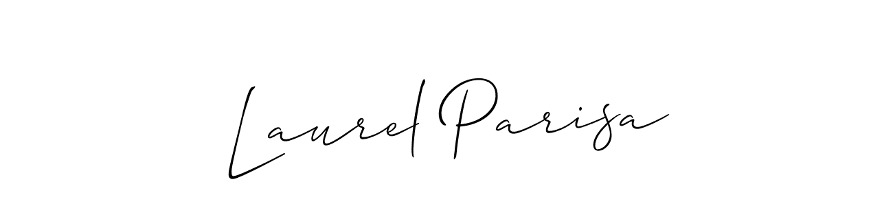 80+ Laurel Parisa Name Signature Style Ideas | First-Class Name Signature