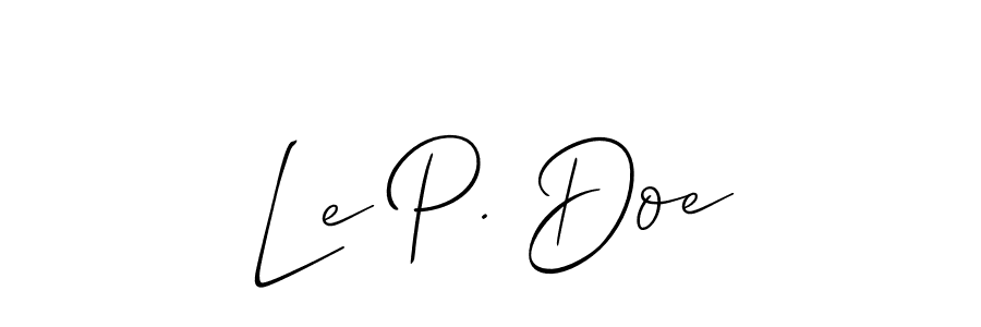76+ Le P. Doe Name Signature Style Ideas | Latest Online Signature