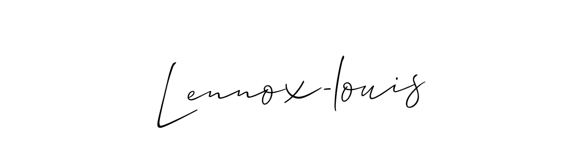 85+ Lennox-louis Name Signature Style Ideas | Good Digital Signature