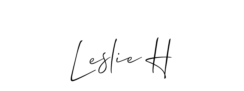 70+ Leslie H Name Signature Style Ideas | Perfect Electronic Signatures