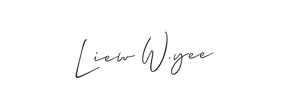 100+ Liew W.yee Name Signature Style Ideas | Special E-Signature