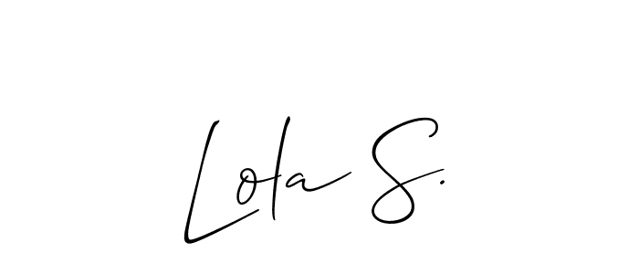 79+ Lola S. Name Signature Style Ideas | Perfect E-Signature