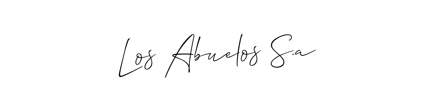95+ Los Abuelos S.a Name Signature Style Ideas | Amazing E-Sign