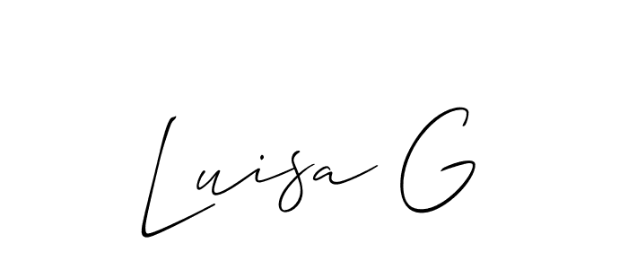 74+ Luisa G Name Signature Style Ideas | Amazing Digital Signature