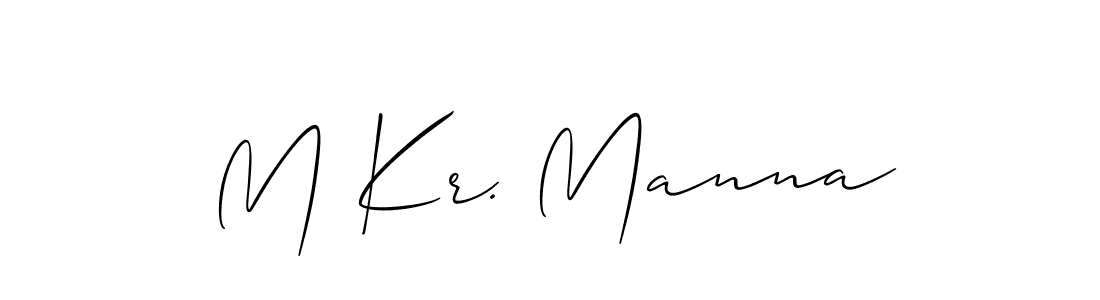 98+ M Kr. Manna Name Signature Style Ideas | Awesome Digital Signature