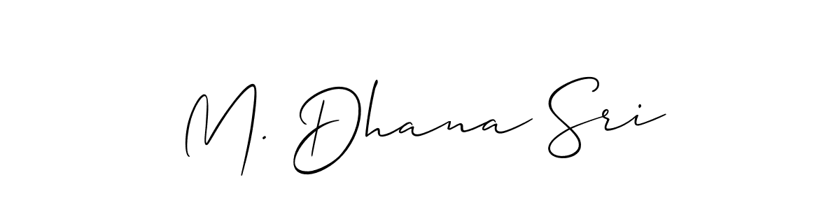 84+ M. Dhana Sri Name Signature Style Ideas | First-Class Name Signature