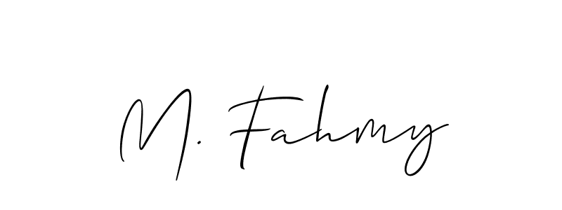 73+ M. Fahmy Name Signature Style Ideas | Outstanding Autograph