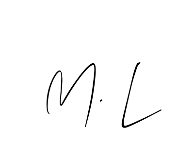 75+ M. L Name Signature Style Ideas | Cool Online Autograph