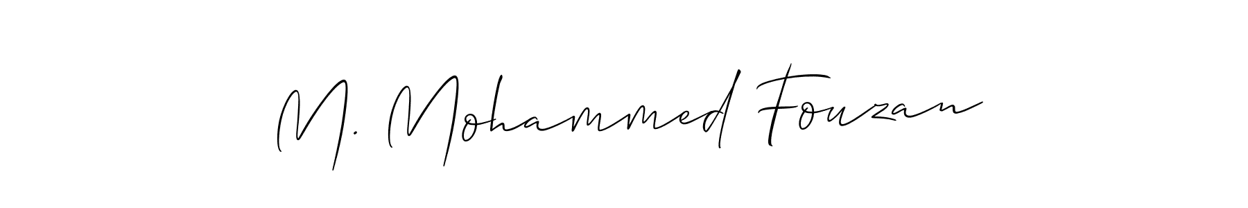 96+ M. Mohammed Fouzan Name Signature Style Ideas | Awesome Online ...