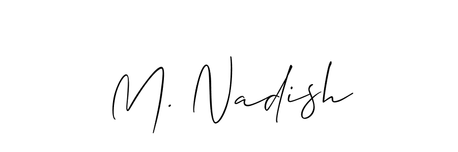 75+ M. Nadish Name Signature Style Ideas | Ultimate eSignature