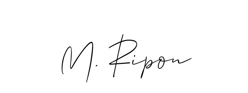73+ M. Ripon Name Signature Style Ideas | Superb eSignature