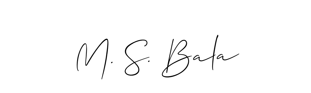 99+ M. S. Bala Name Signature Style Ideas | Fine E-Signature