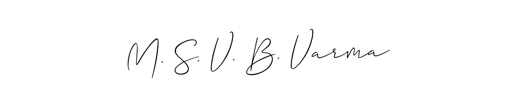 81+ M. S. V. B. Varma Name Signature Style Ideas | Creative E-Signature