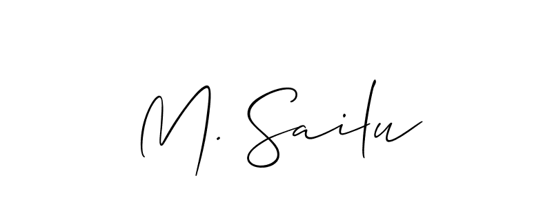 75+ M. Sailu Name Signature Style Ideas | First-Class eSignature