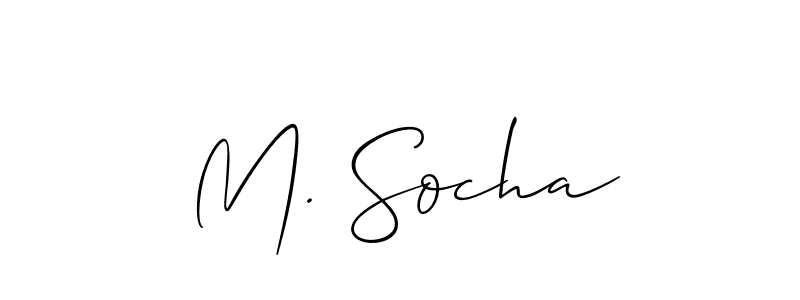82+ M. Socha Name Signature Style Ideas | Superb Autograph