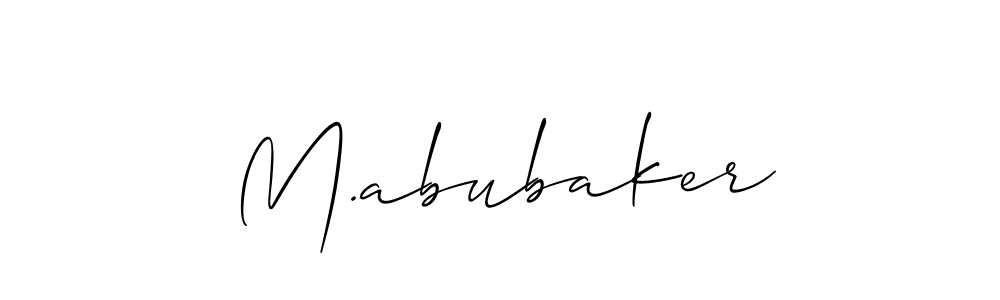 84+ M.abubaker Name Signature Style Ideas | Professional eSignature