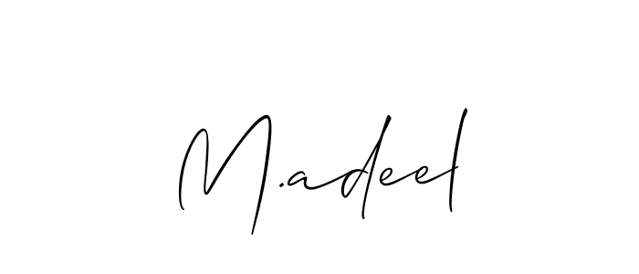 96+ M.adeel Name Signature Style Ideas | FREE Online Autograph