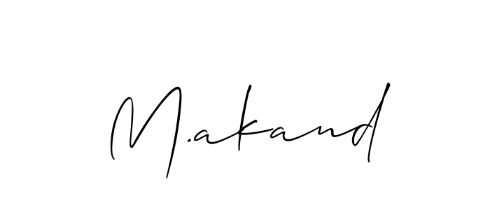 99+ M.akand Name Signature Style Ideas | Creative Autograph