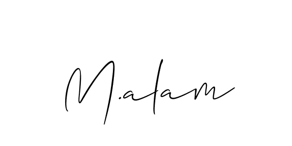 70+ M.alam Name Signature Style Ideas | Amazing eSignature