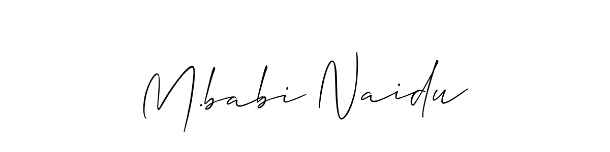 85+ M.babi Naidu Name Signature Style Ideas | Latest E-Signature