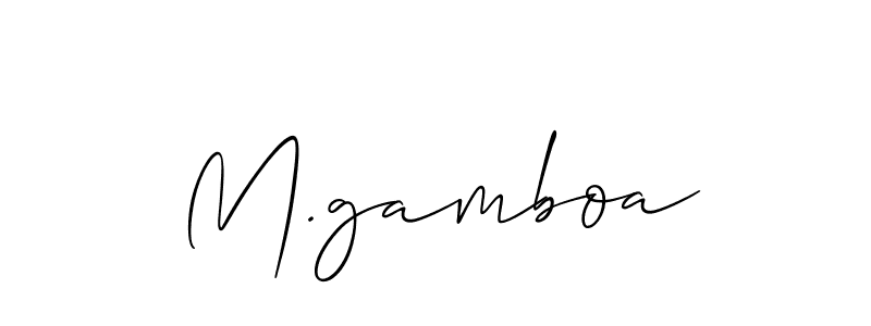 75+ M.gamboa Name Signature Style Ideas | Great Online Autograph