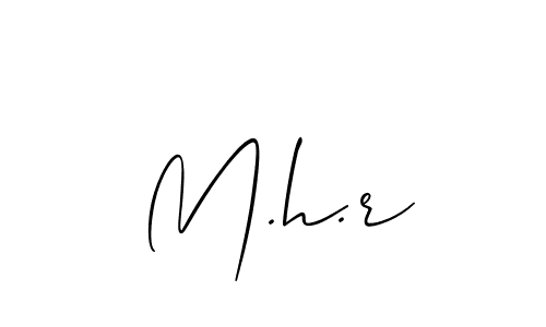 95+ M.h.r Name Signature Style Ideas | Ultimate Online Signature
