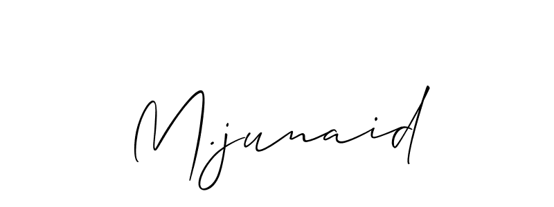 81+ M.junaid Name Signature Style Ideas | Exclusive Name Signature
