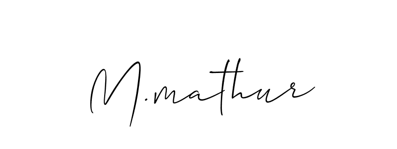 86+ M.mathur Name Signature Style Ideas | Awesome Autograph
