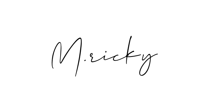 100+ M.ricky Name Signature Style Ideas | Excellent Electronic Signatures
