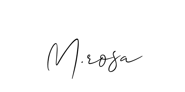 75+ M.rosa Name Signature Style Ideas | Wonderful Name Signature
