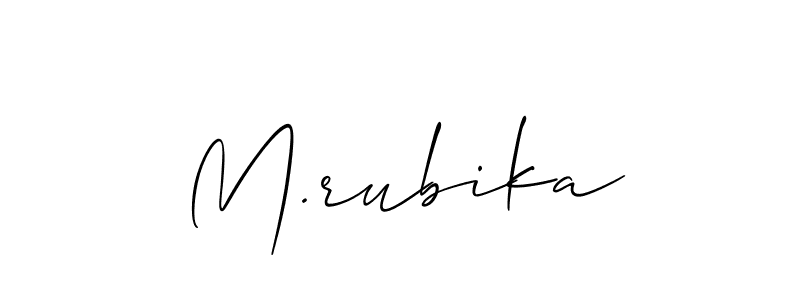79+ M.rubika Name Signature Style Ideas | Perfect Name Signature