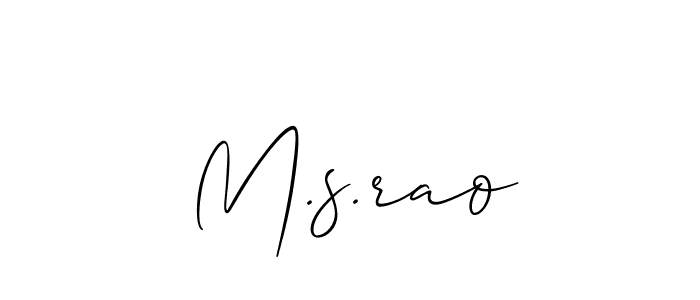 73+ M.s.rao Name Signature Style Ideas | Ideal Autograph