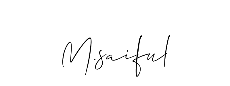90+ M.saiful Name Signature Style Ideas | Cool Digital Signature