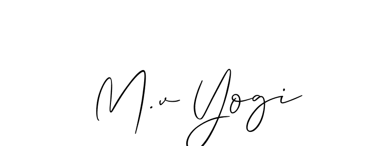 71+ M.v Yogi Name Signature Style Ideas | Outstanding Online Signature