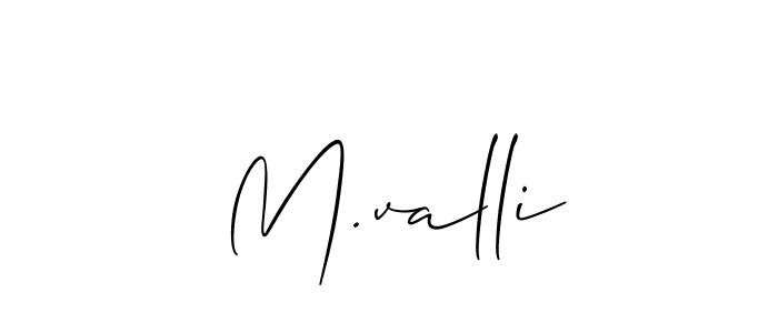91+ M.valli Name Signature Style Ideas | Special Name Signature