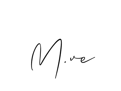 79+ M.ve Name Signature Style Ideas | Perfect Digital Signature