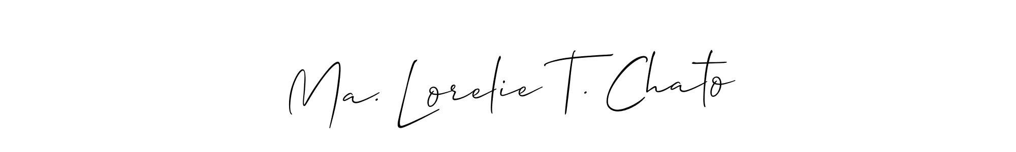 79+ Ma. Lorelie T. Chato Name Signature Style Ideas | Superb E-Signature