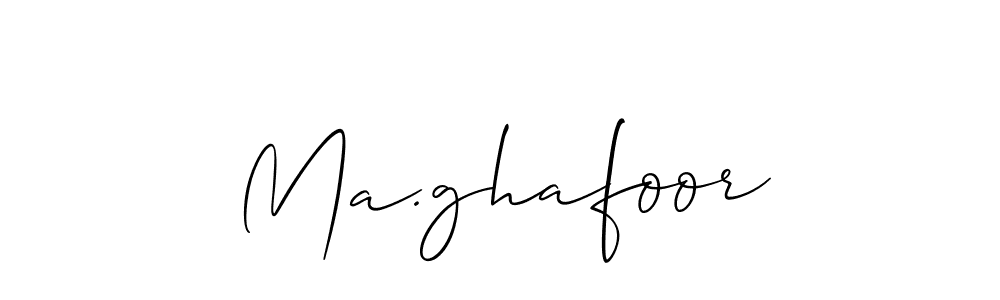 89+ Ma.ghafoor Name Signature Style Ideas | New eSignature
