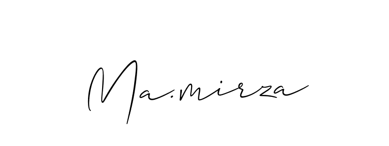 96+ Ma.mirza Name Signature Style Ideas | Fine Electronic Sign