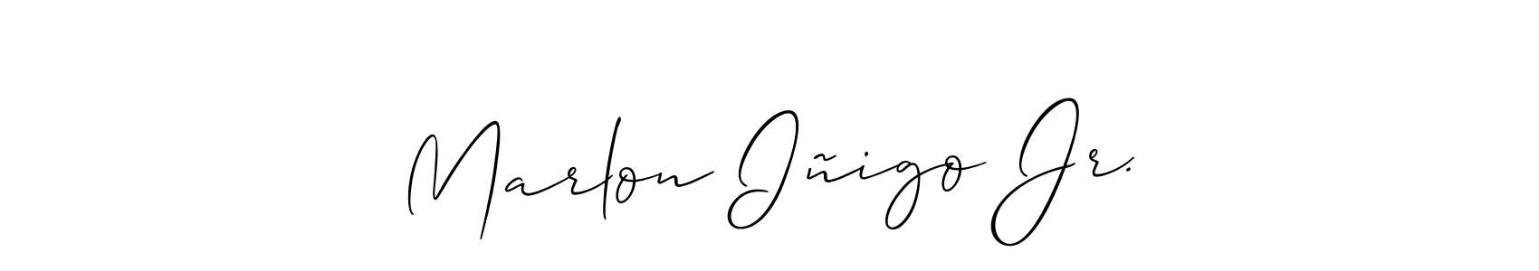 96+ Marlon Iñigo Jr. Name Signature Style Ideas | Exclusive eSign