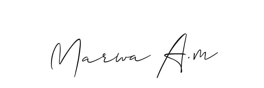 86+ Marwa A.m Name Signature Style Ideas | Creative eSignature