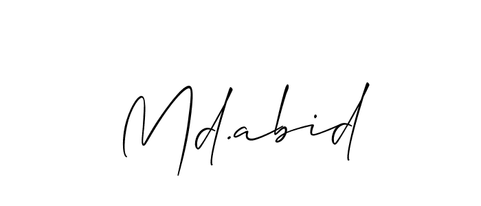 86+ Md.abid Name Signature Style Ideas | Good Electronic Sign