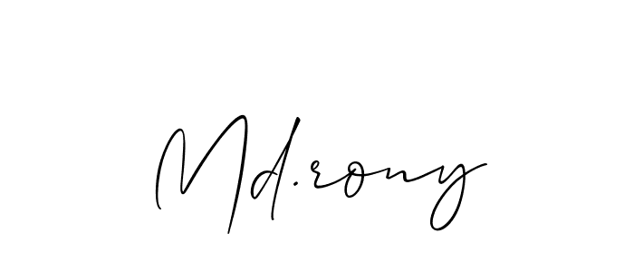 75+ Md.rony Name Signature Style Ideas | Free Online Signature