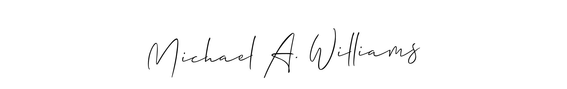 75+ Michael A. Williams Name Signature Style Ideas | Super E-Sign