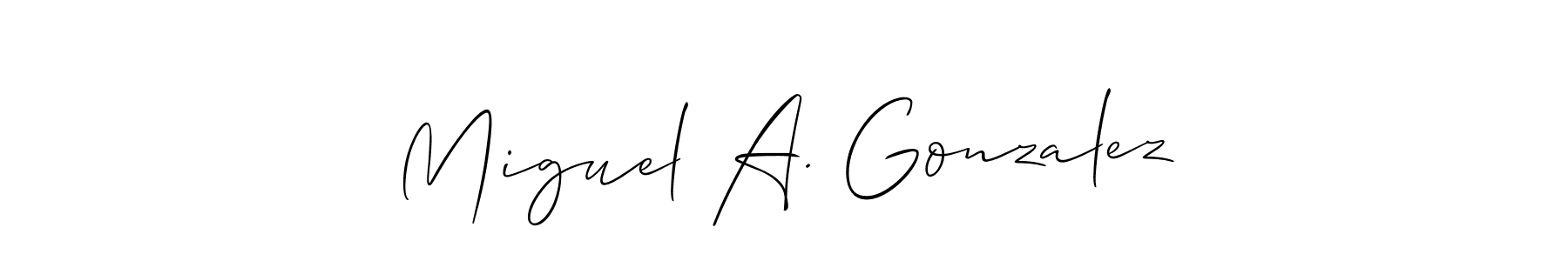 83+ Miguel A. Gonzalez Name Signature Style Ideas | Wonderful Name ...